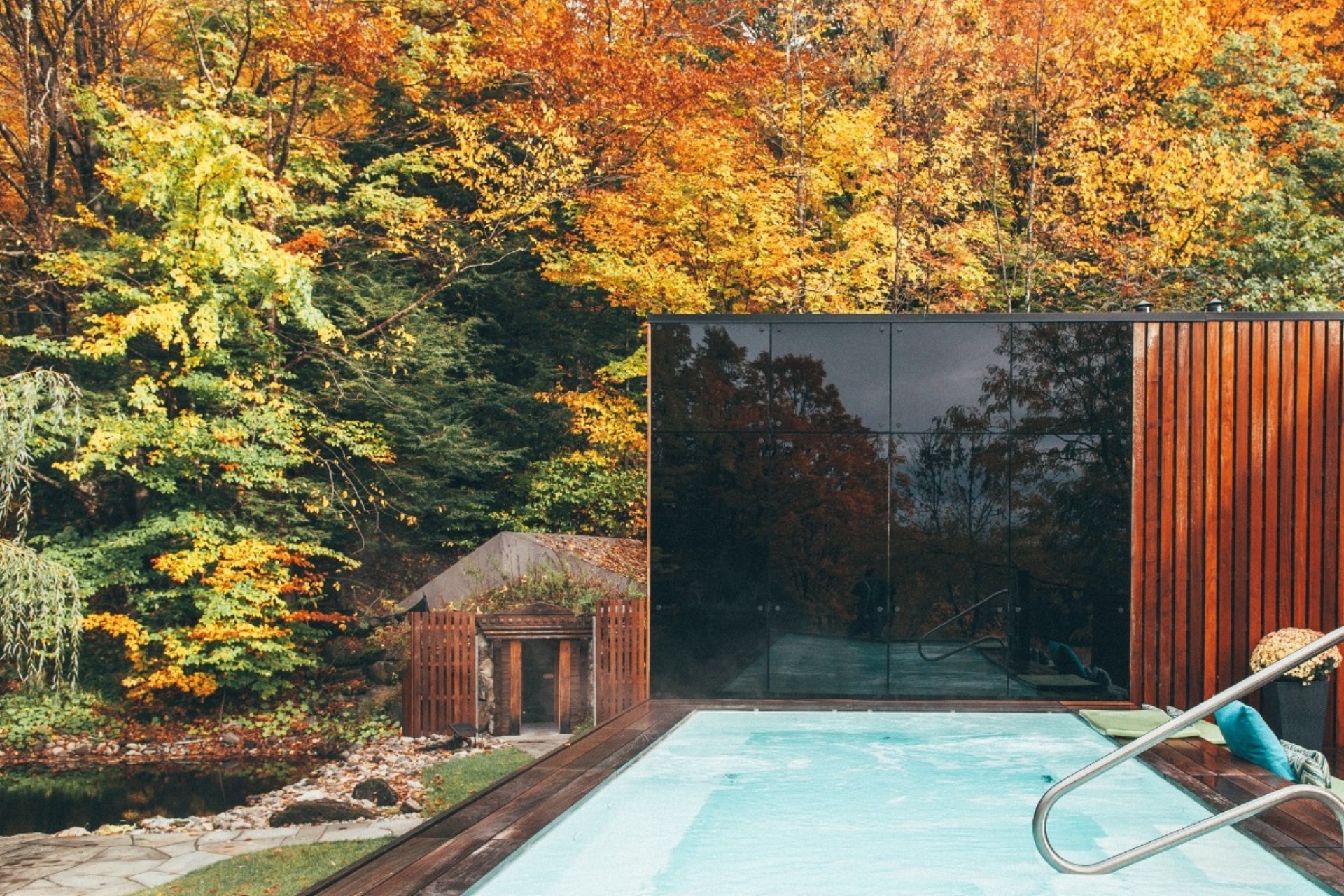 The Pavillon Ouest: a New Relaxation Space at BALNEA spa - Balnea