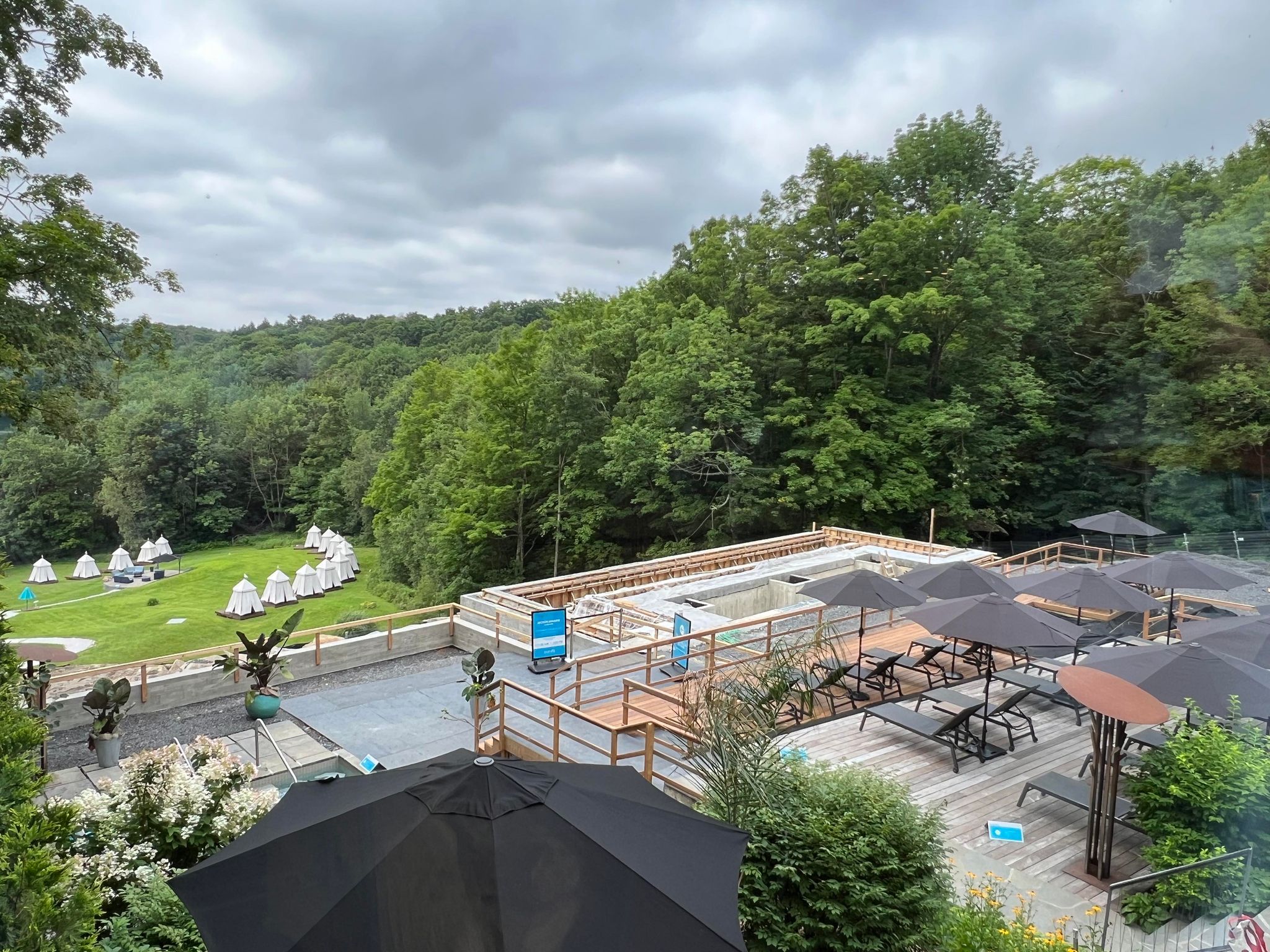 New hot tub with an Appalachian view - Balnea